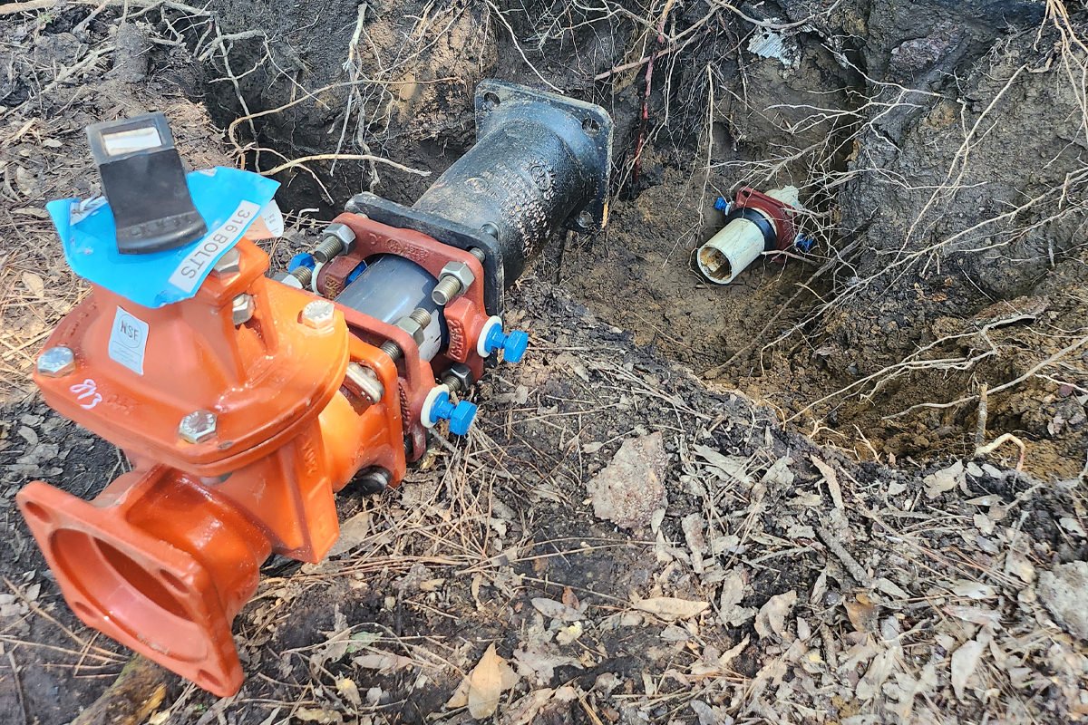 Water Main Repair - Top Choice Plumbing